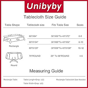 Round Christmas Tablecloth, Christmas Poinsettia Table Cloth Round 70 Inch, Christmas Tree Snowman Table Cloths with Gnomes Santa Claus Circle Table Cover Holiday Decor Gifts for Dining Room Indoor