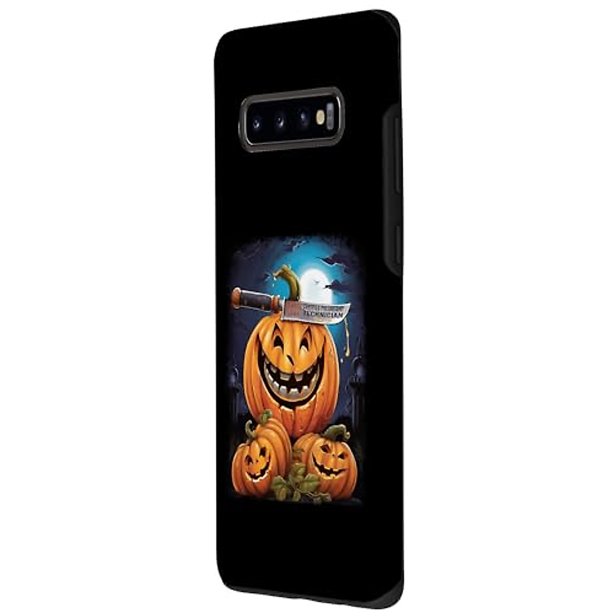 Galaxy S10+ Certified Phlebotomy Technician Funny Halloween Fun Spooky Case