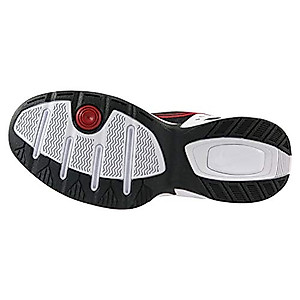 Nike Men's Air Monarch IV Cross Trainer, White/Black, 6.5 Regular US