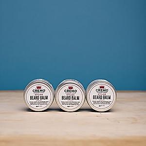 Cremo Styling Beard Balm, Wild Mint Beard Balm, Nourishes, Shapes and Styles Longer, Fuller Beards, 2 Ounces (Packaging May Vary)