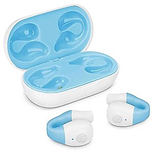 UrbanX UX3 True Wireless Earbuds Bluetooth Headphones Touch Control with Charging Case Stereo Earphones in-Ear Built-in Mic Headset Premium Deep Bass for vivo V17 Pro - Blue