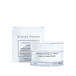ELAINE PERINE Facial Hair Inhibitor Cream - Permanent Face Hair Solution for Women - Stop Hair Growth with Natural Ingredients - Made in Germany