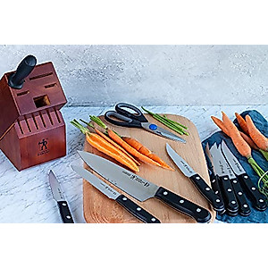 HENCKELS Solution Razor-Sharp 12-pc Knife Set, Chef Knife, Bread Knife, Steak Knife, German Engineered Informed by 100+ Years of Mastery