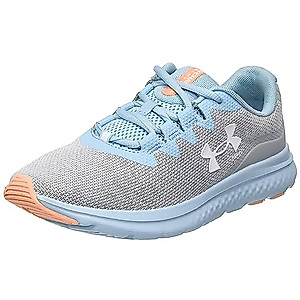 Under Armour Women's Charged Impulse 3 Knit, (102) Mod Gray/Blizzard/White, 9, US