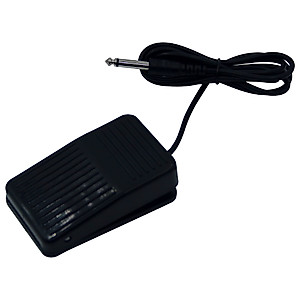 Foot Pedal Switch Power Supply,Switch Pedal Control with 5'ft Clip Cord and Standard 1/4 Phono Plug for Power Supply Machine Supplies Kit