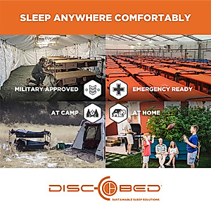 Disc-O-Bed Leg Extension Set - Enhanced Comfort, Set of 4