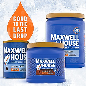 Maxwell House Colombian Medium Roast Ground Coffee (24.5 oz Canister)