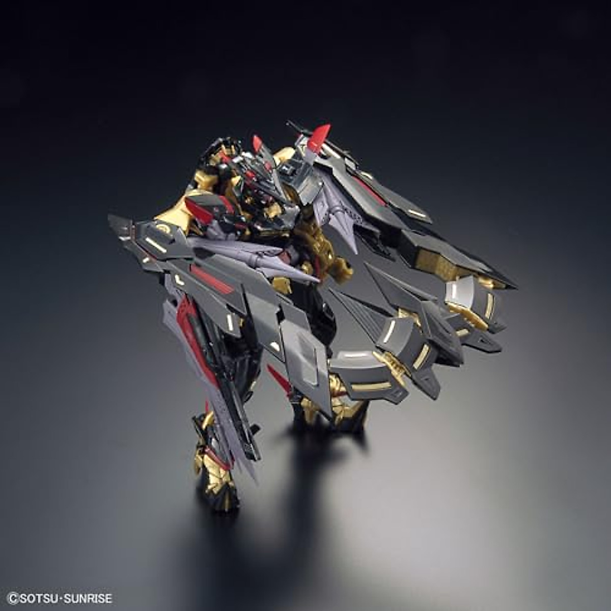 BANDAI Hobby RG #24 Gold Frame Amatsu Mina Gundam Seed Astray Model Kit (1/144 Scale)