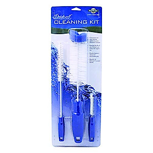 PetSafe Drinkwell Dog and Cat Water Fountain Cleaning Kit - Includes 3 Brushes to Fit Most Pet Fountains - Durable, Rust-Resistant Material