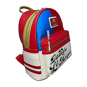 Loungefly Suicide Squad Harley Quinn Cosplay Womens Double Strap Shoulder Bag Purse