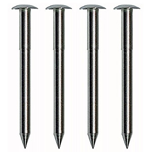 Red Dirt Derby Pinewood Car Precision Machined and Polished Axles (Four Pack) - Engineered with Increased Axle Diameter to Reduce Wheel Wobble thereby Increasing Speed