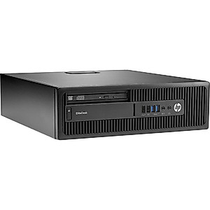 HP EliteDesk 800 G1 SFF High Performance Business Desktop Computer, Intel Quad Core i5-4590 up to 3.7GHz, 8GB RAM, 1TB HDD, 256GB SSD (boot), DVD, WiFi, Windows 10 Professional (Renewed)