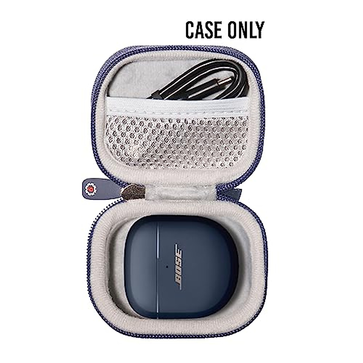 getgear case for New Bose QuietComfort Earbuds II, Wireless Bluetooth Earbuds (Midnight Blue)