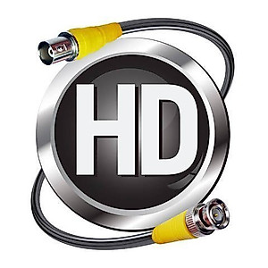 AIMHD 20 Pack BNC Male Connectors RG59 RG6 Coaxial Terminal Gold-Plated Screw On for CCTV Security Video Surveillance Camera Cables