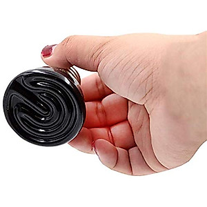 KIMROO 75W Mini Reptile Heat Lamp Bulb(2 Pack) E26/E27 Base,AC110V,Pet Infrared Ceramic Heat Emitter, or Reptile Like Lizard,Tortoise,Brooder Coop, Aquarium,Snake,No Light,Black (75W)