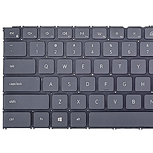 Replacement Keyboard for Dell inspiron 14 5410 7415 7420 7425 & inspiron 13 5310 Series Laptop Frame with Backlit US Layout