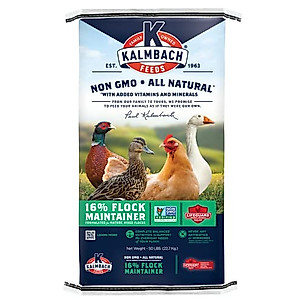 Kalmbach Feeds All Natural Non-GMO Flock Maintainer Pellets for Mixed Flocks of Poultry