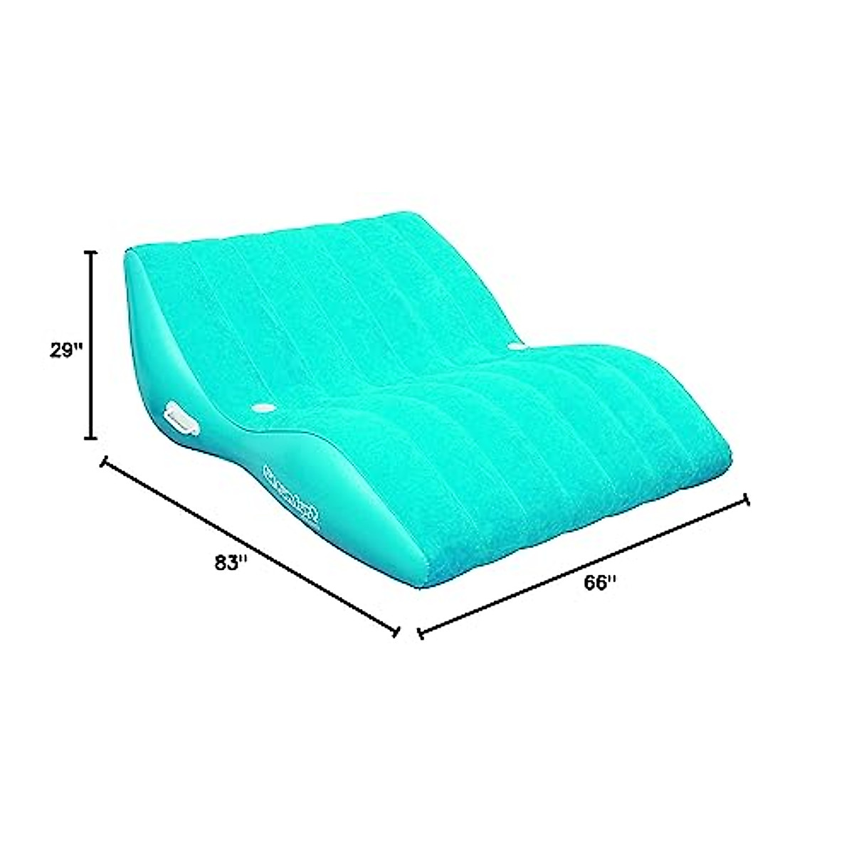 Airhead SUN COMFORT COOL SUEDE Zero Gravity Lounge, Sapphire