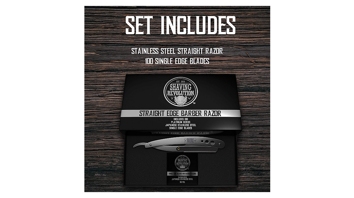Professional Straight Edge Barber Razor for Men