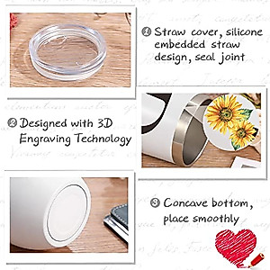 Zopeal Funny Personalized Coffee Mug Cup with Initials, Monogrammed Gift for Women Mom Teacher Birthday Christmas Wedding, 12 oz Stainless Steel Wine Tumbler with Brush Straw Gift Box(D)