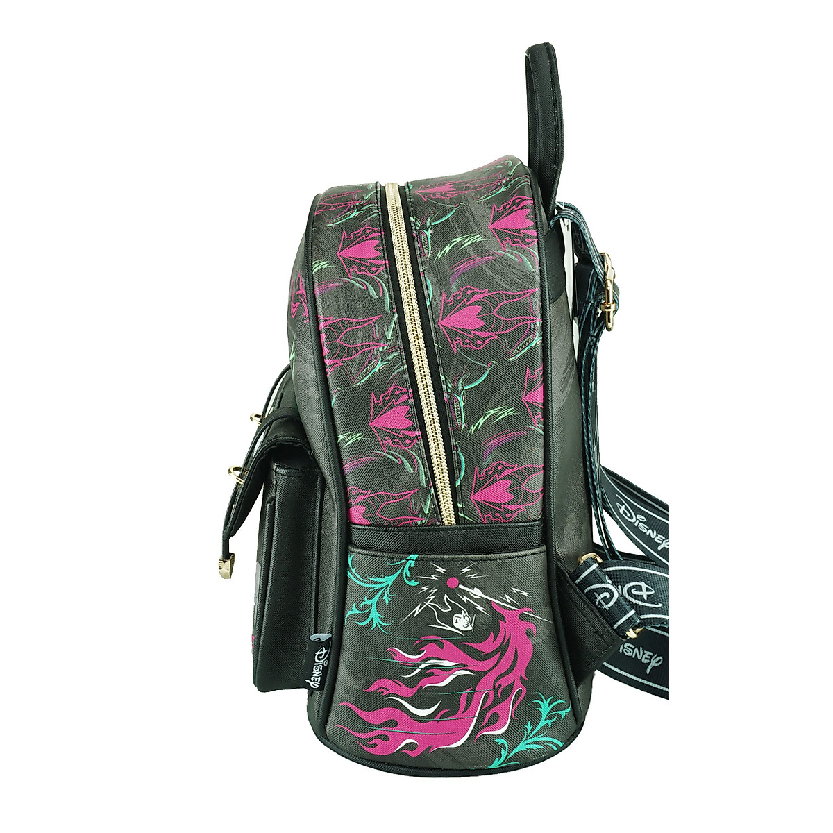 Disney Villains Maleficent Wondapop 11 Inch Vegan Leather Mini Backpack