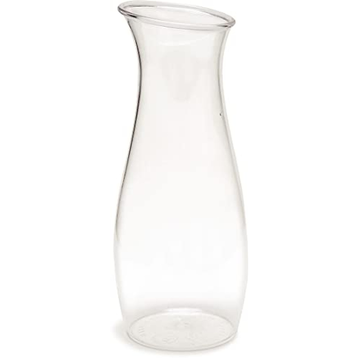 Carlisle FoodService Products 7090207 Cascata Carafe Juice Jar Beverage Decanter Only, Plastic, 1 L, Clear