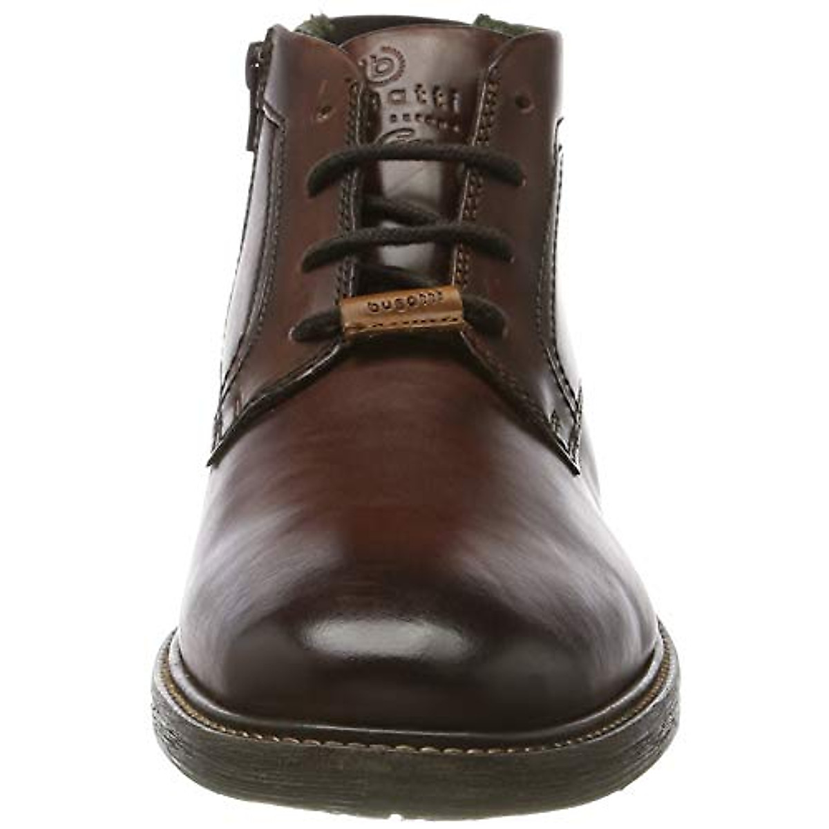 bugatti Men's Derbys, Brown 6100 Dark Brown, 11.5