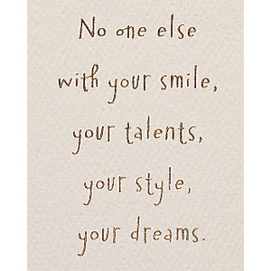 American Greetings Birthday Card for Granddaughter (No One Else Like You)