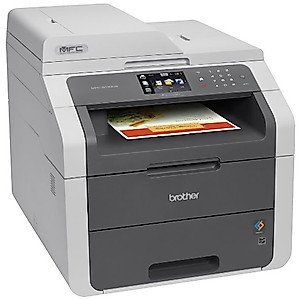 Brother MFC9130CW Wireless All-in-One Printer with Scanner, Copier and Fax, Amazon Dash Replenishment Ready