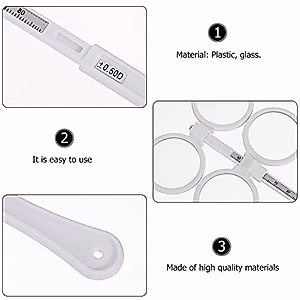 Baluue ±50 Optical Flipper Flip Trial Lens Confirmation Optometry Instrument