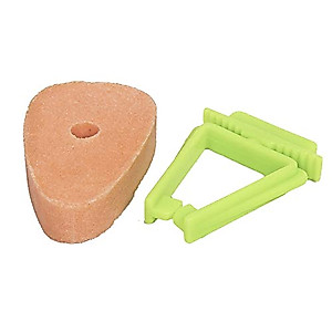 Ware Manufacturing Carrot Salt Lick Small Pet Chew with Holder