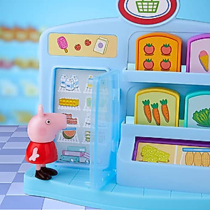 Peppa Pig Peppa’s Adventures Peppa’s Supermarket Playset Preschool Toy: Includes 2 Figures and 8 Themed Accessories; for Ages 3 and Up