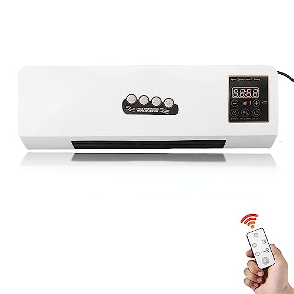 Portable Air Conditioners, Small Air Conditioner Heater Portable Wall Mounted Air Conditioning Hot Fan For Bedroom Office Camping