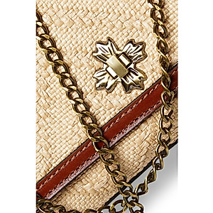 Patricia Nash Giada Chain Bag Natural One Size