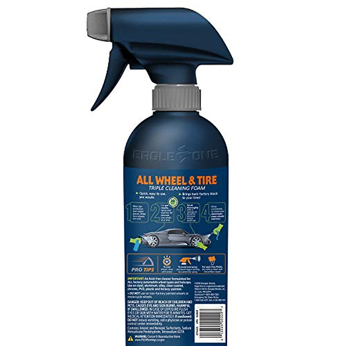 Eagle One All Wheel & Tire Triple Cleaning Foam, Spray