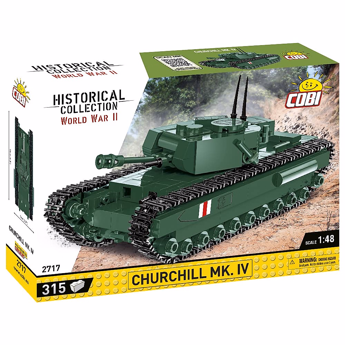 COBI Historical Collection World War II Churchhill MK. IV Tank
