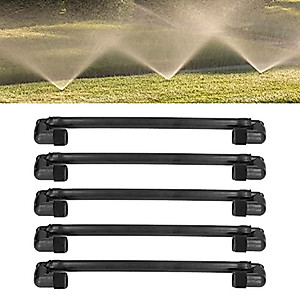 5PCS Swing Joint Pipe G3/4 External Thread 360 Degrees Rotatable Swing Joint Assembly 13.4 Inch Pipe Swing Assembly for Home Lawns Gardening Sprinkler