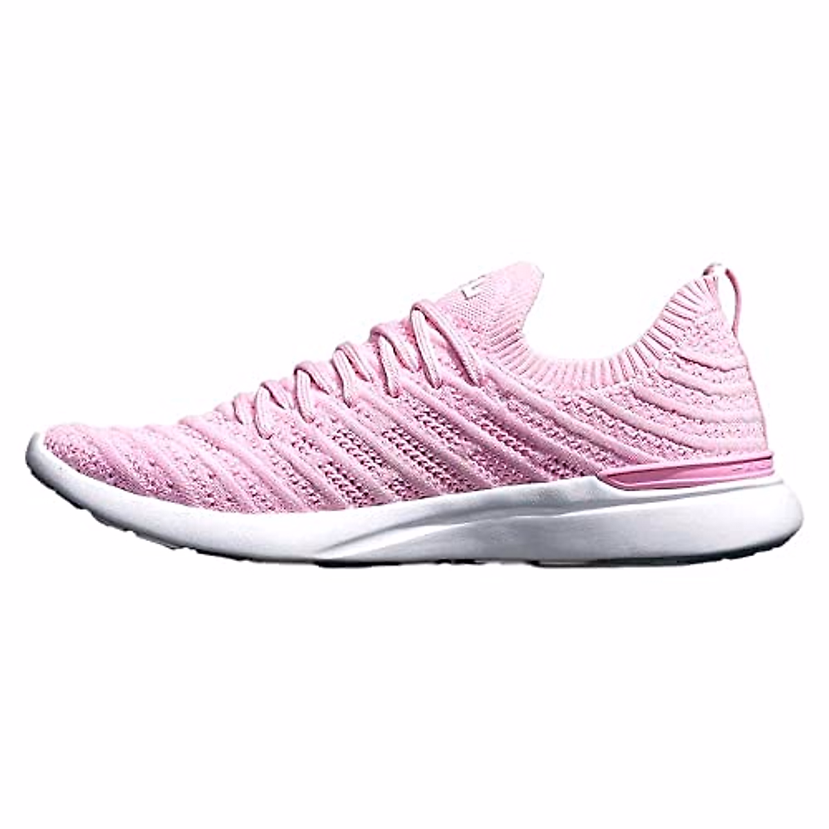 Athletic Propulsion Labs Women's Techloom Wave Shoe, Soft Pink/Bleached Pink/Melange, 7.5