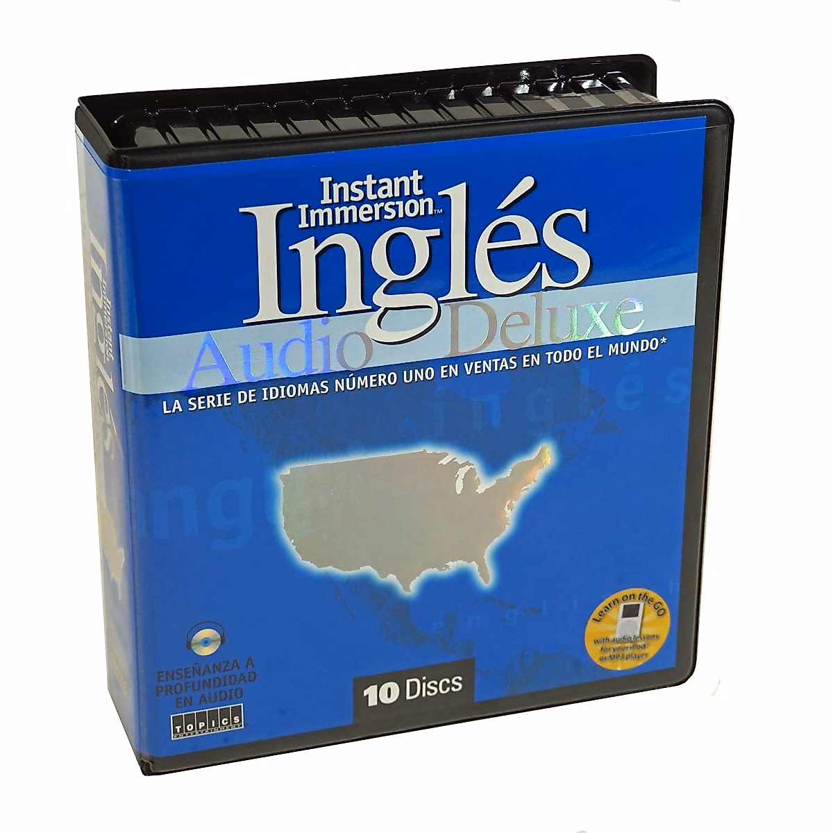 Topics Learn How to Speak Ingles Language ( Spanish to English ) 8 Audio CDs - Listen in Your car, or Anywhere You Choose