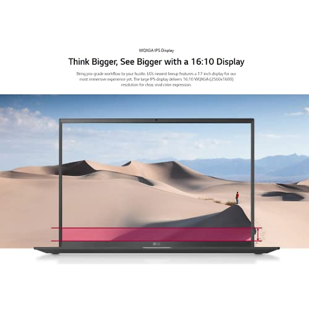 LG Gram 17 Ultra-Lightweight Laptop, 17" IPS WQXGA (2560 x 1600) 16:10 DCI-P3 99% Display, Intel Evo i7-1195G7, 2X Thunderbolt4, 20 Long Battery Life, Wi-Fi 6, Webcam (16GB 4266MHz RAM | 1TB PCIe SSD)