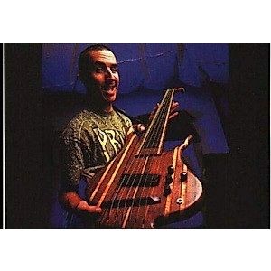 Mini Guitar for Primus LES Claypool Rainbow Bass Display