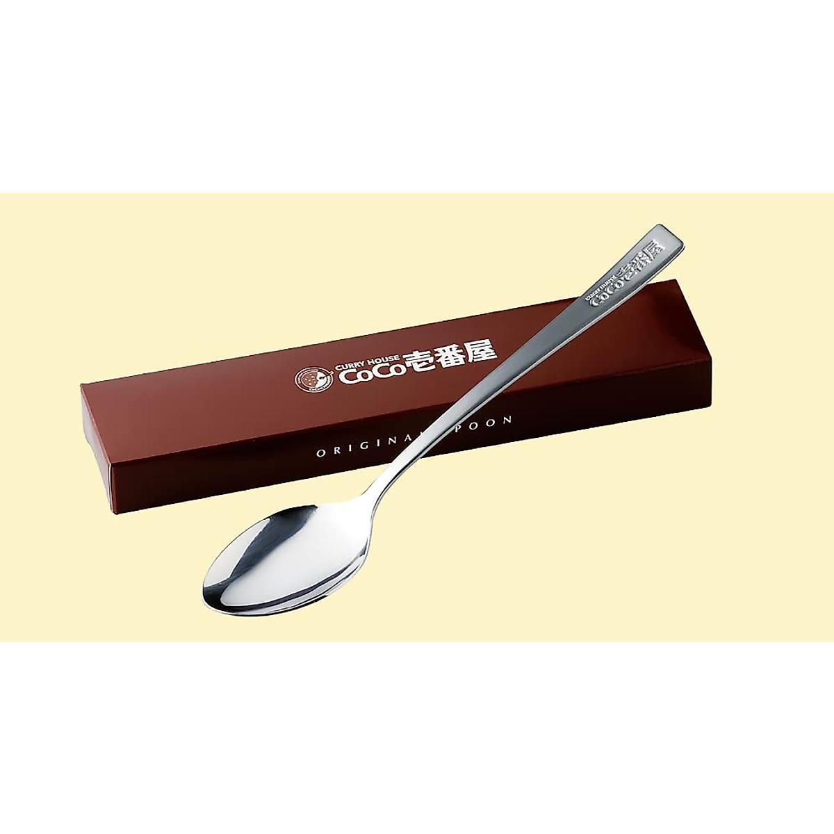 CoCo Ichibanya Original Spoons (2 pcs), Curry Grade Stainless Steel, Curry House CoCo-Ichi (Tokyo Pantry)