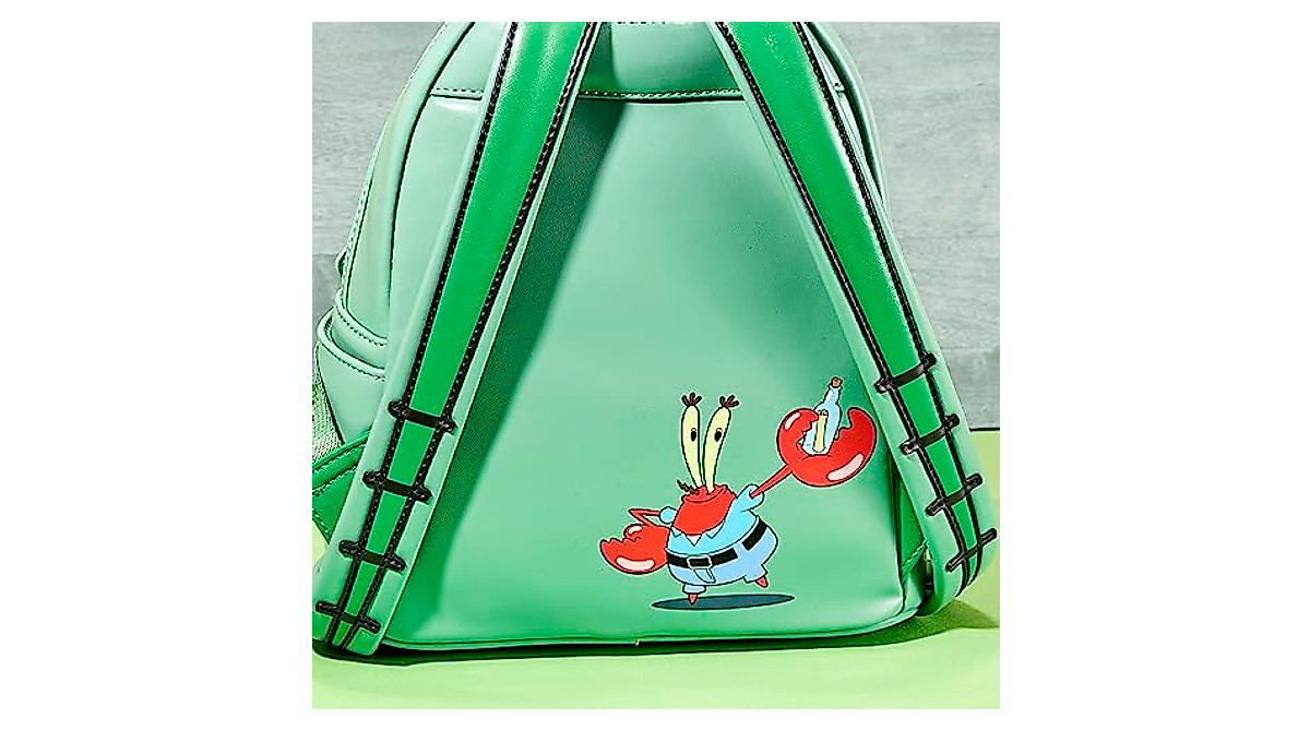 SpongeBob Plankton Mini-Backpack - Amazon Exclusive by Loungefly