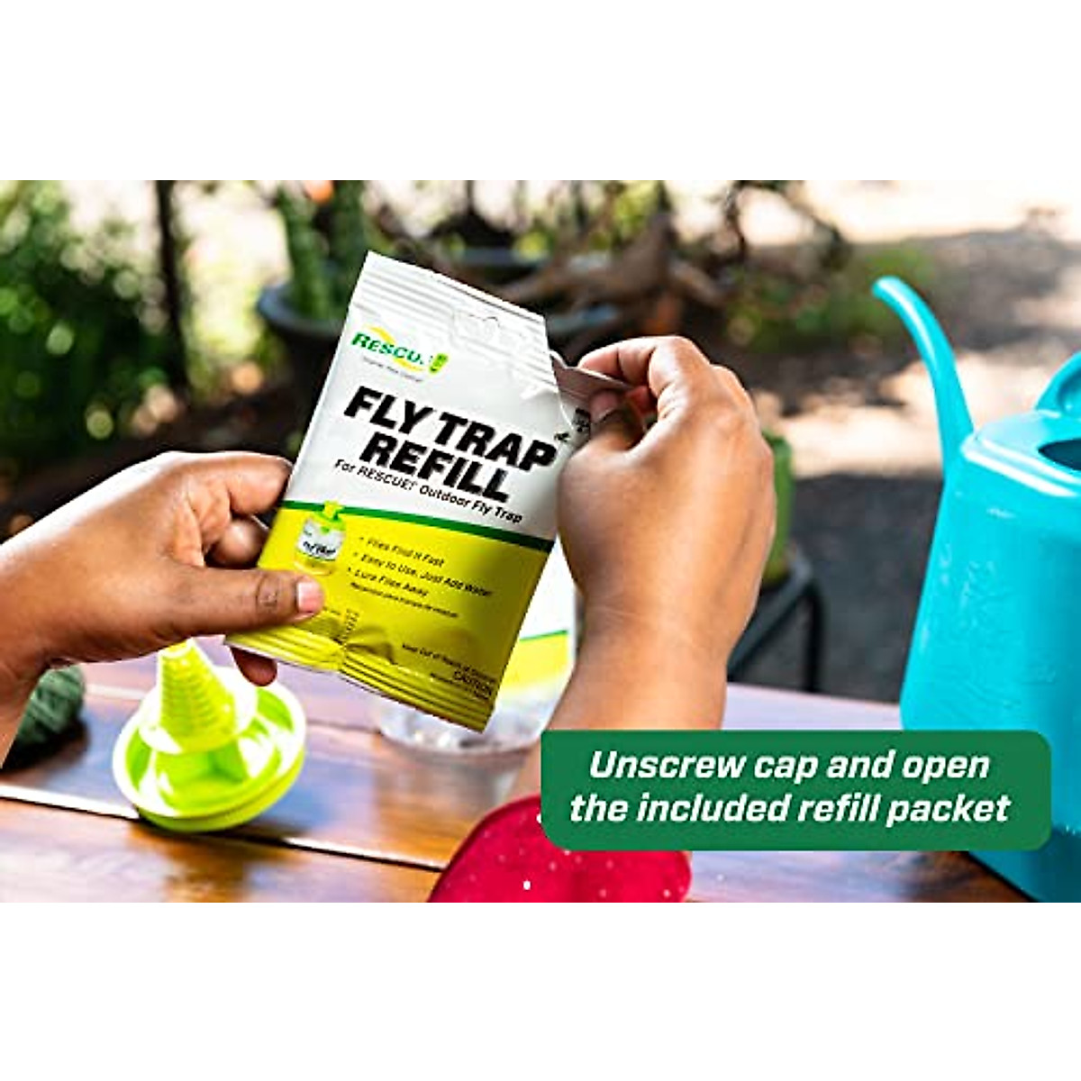 RESCUE! Outdoor Fly Trap - Reusable