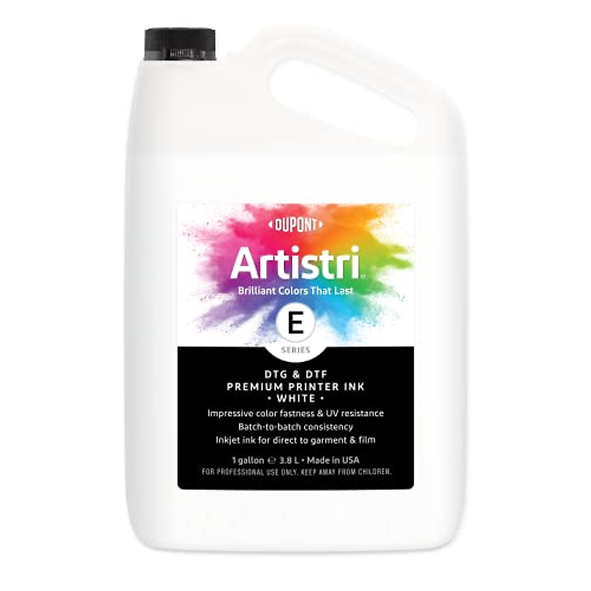 Artistri® - E Series DTG & DTF Ink - White - 1 Gallon