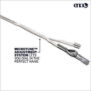 ENO, Eagles Nest Outfitters Helios XL Ultralight Hammock Straps Suspension System with Storage Bag, 300 LB Capacity, 13'5" x 1"