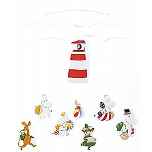 Moomin Version II Hanging Nursery Mobile - 23 Inches - High Quality - Handmade in Denmark by Flensted