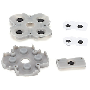 menfad Replacement Triggers Button Kit, Controller Silicone Conductive Rubber Pads Handle Buttons, Repair Replacement Part, for PS5, Wear‑Resistant, Not Easy to Damage, Easy to Store and Carry