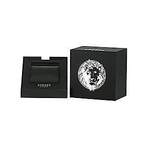 Versus Versace Mens Black 46 mm Griffith Watch VSPZZ0521