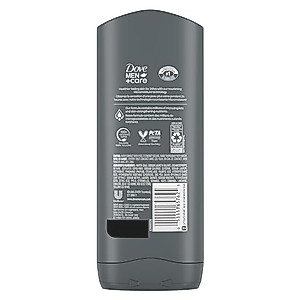 DOVE MEN + CARE Reviving Minerals & Sage Body and Face Wash with 24-Hour Nourishing Micromoisture Technology Body Wash for Men, 13.5 oz